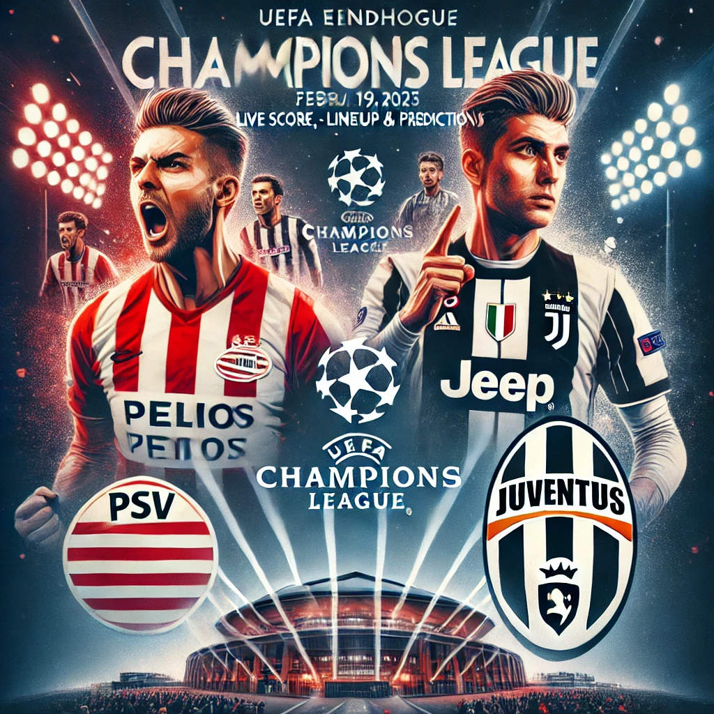 PSV Eindhoven vs Juventus in Philips Stadion