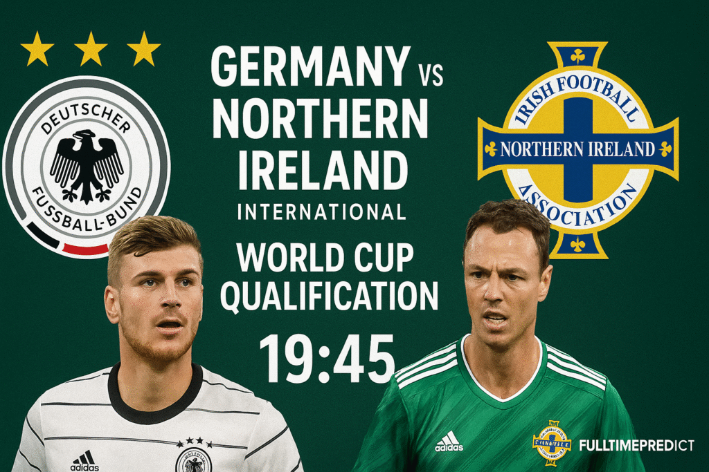 Germany vs Northern Ireland World Cup Qualification UEFA 19:45